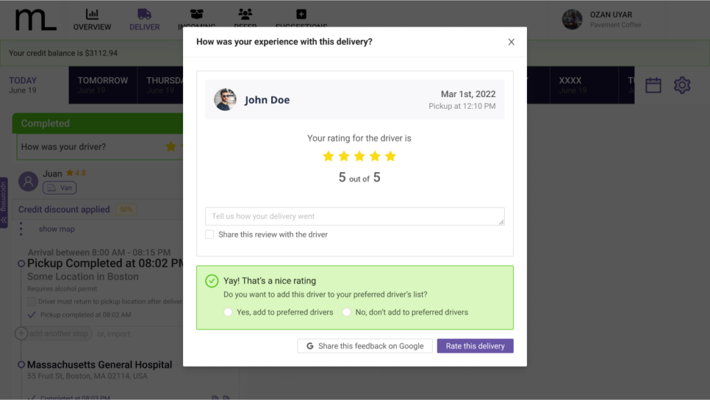 Easiest Way to Work With Top Local Drivers: Preferred Driver Program