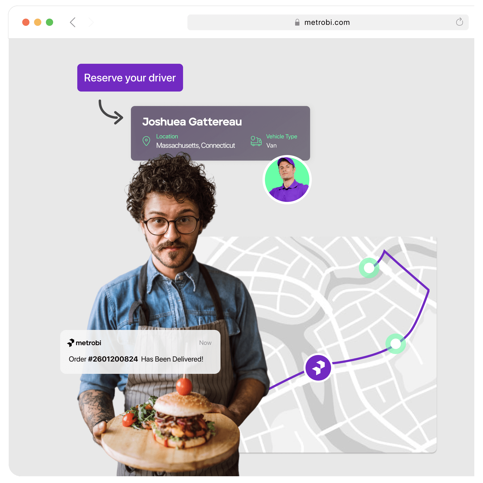 Dependable and On-time Delivery Service for Food Producers