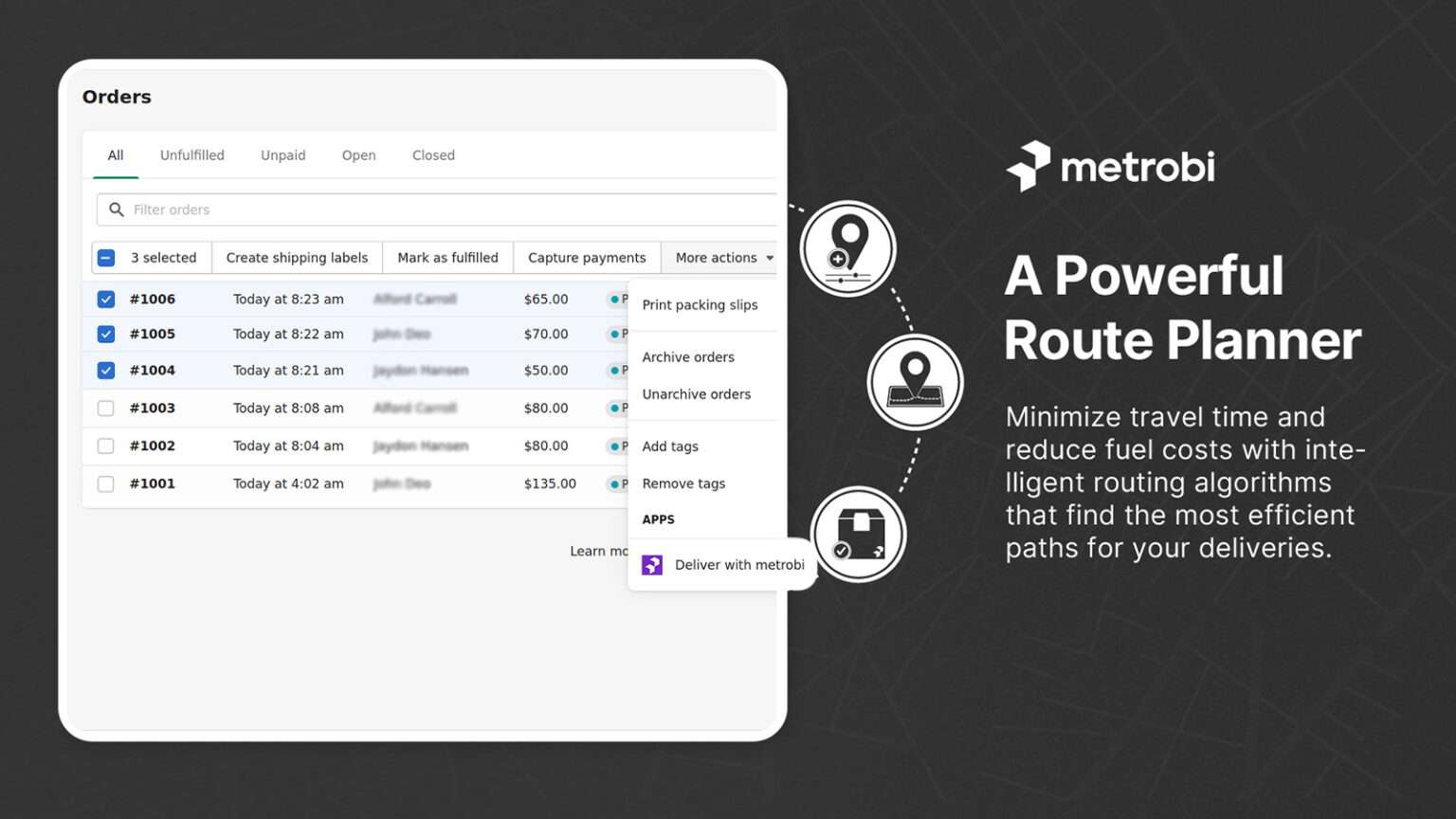 Integrations - Metrobi