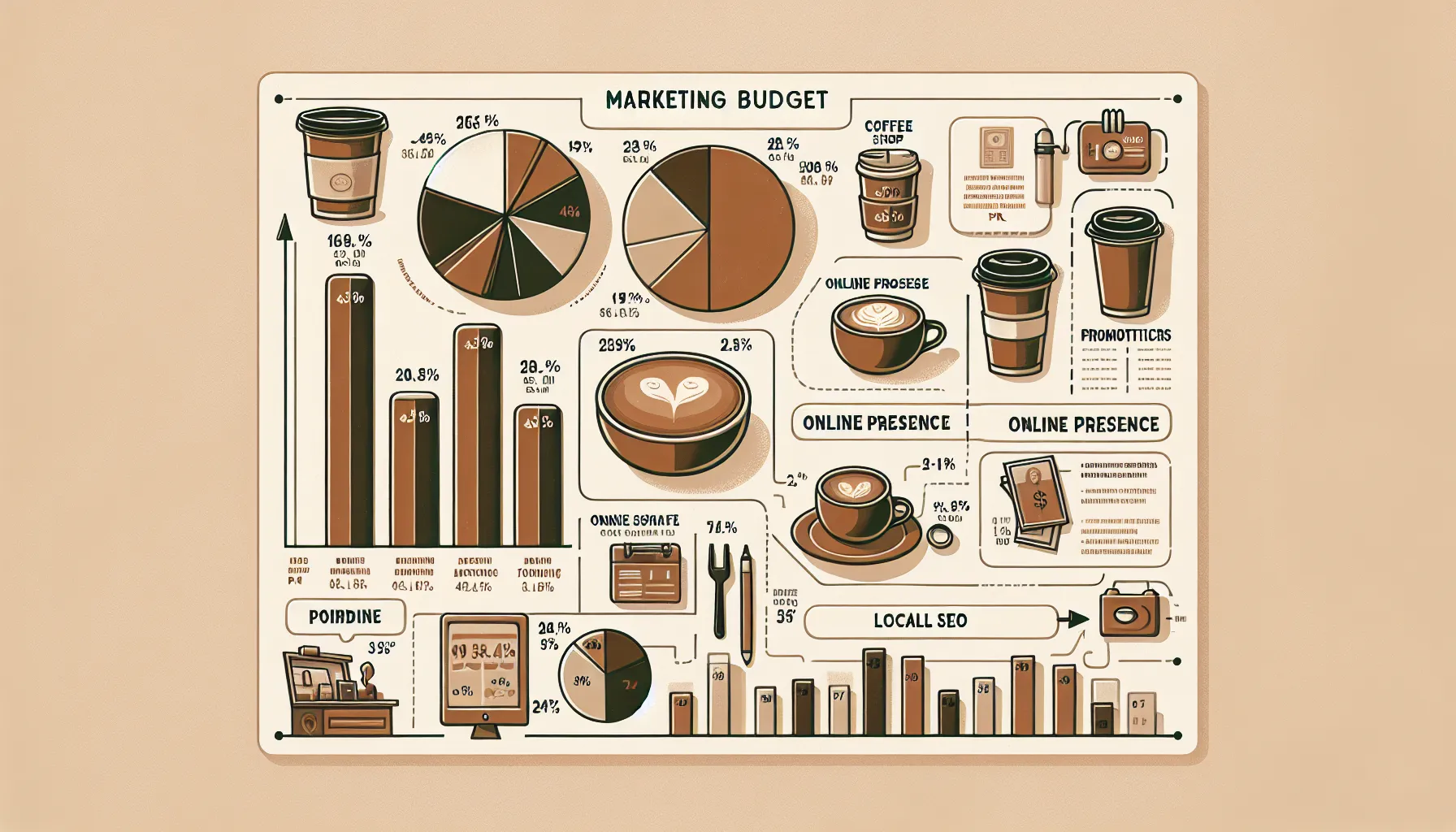 Coffee shop marketing budget strategies that work