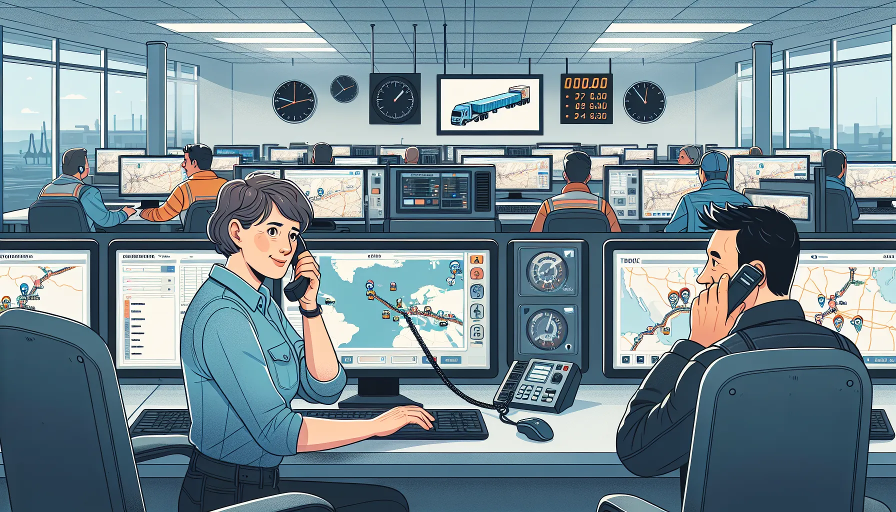 How to become a truck dispatcher