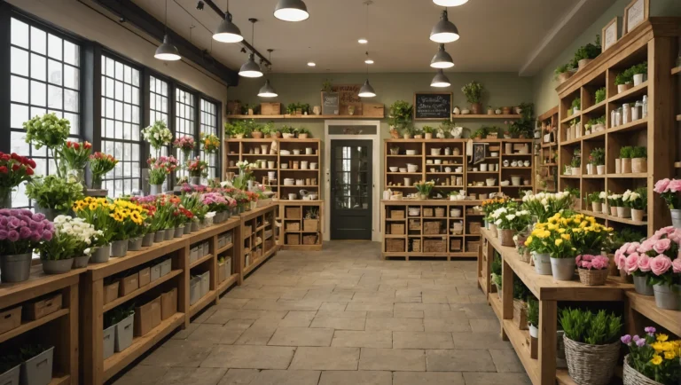 Flower Shop Layout: How to Craft an Inviting Space