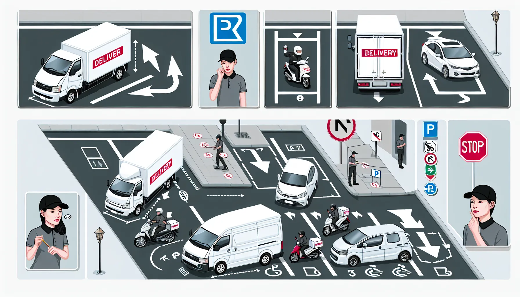 Parking tips: Parking for delivery drivers