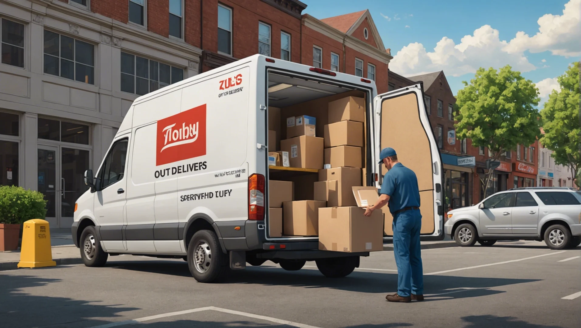 What does out for delivery mean?