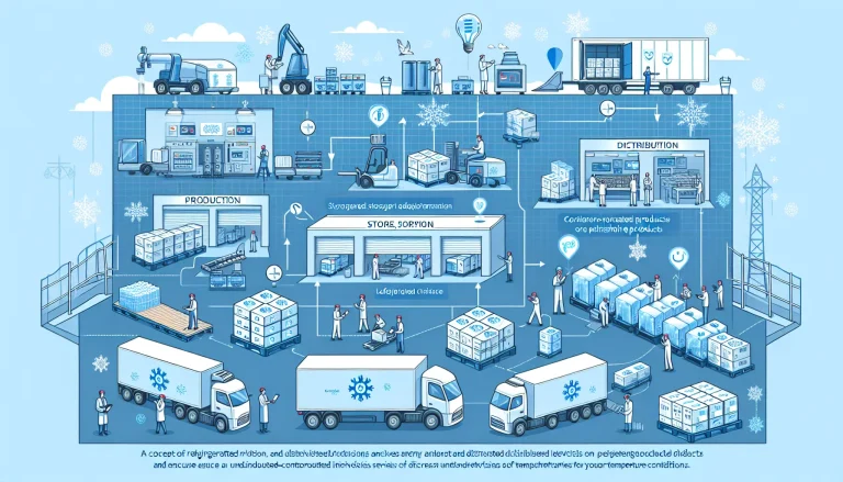 What is cold chain logistics?