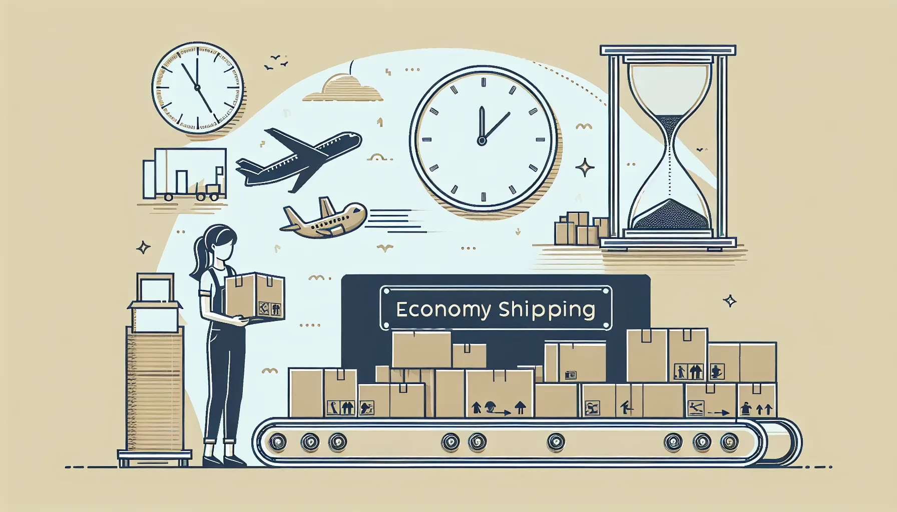 What is economy shipping?