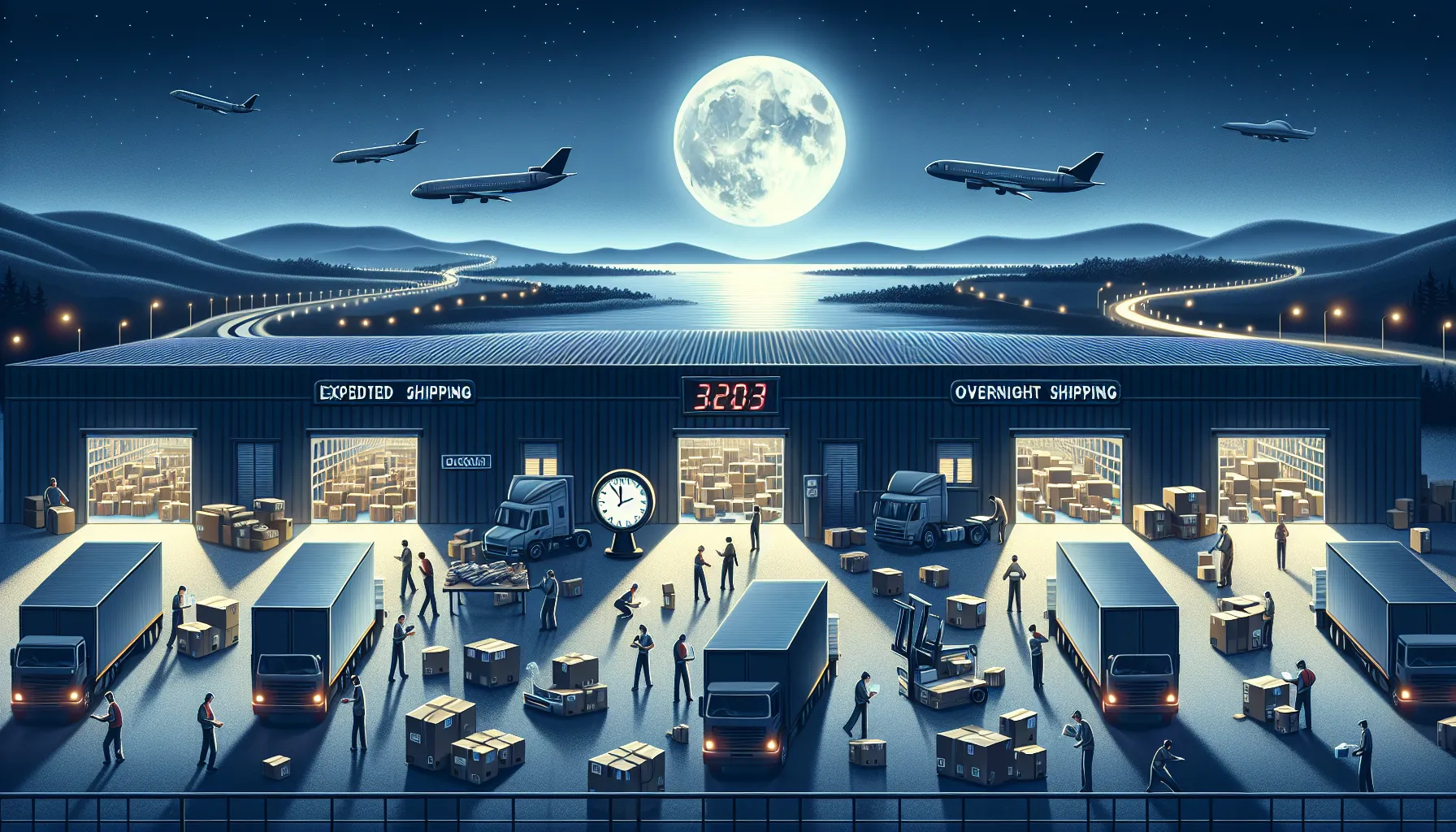 What is overnight shipping?