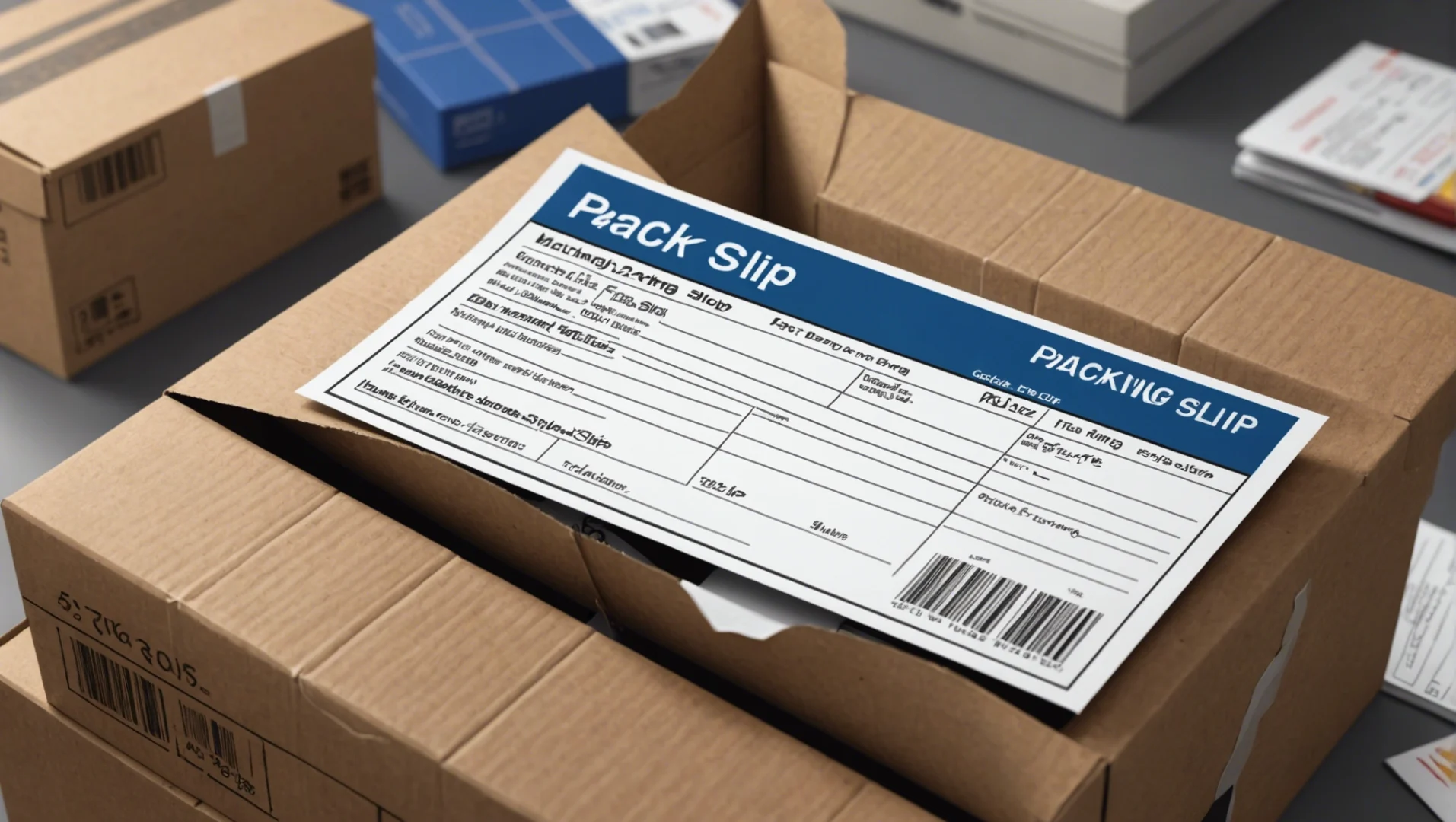 What is a packing slip?