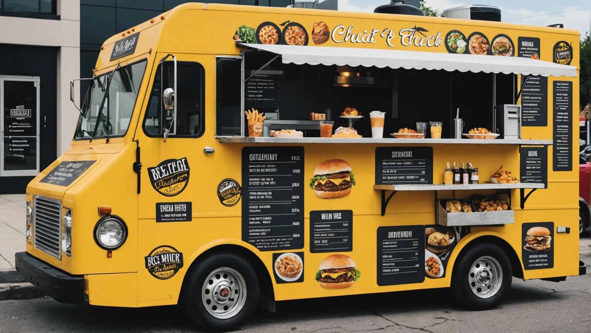 10 best food truck menu design ideas