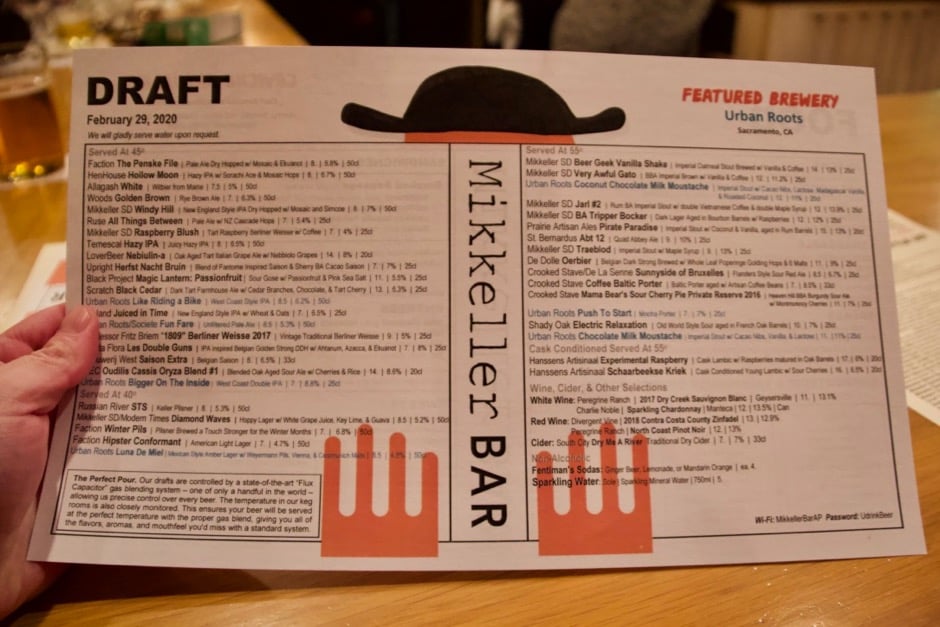 Best brewery menu templates and examples