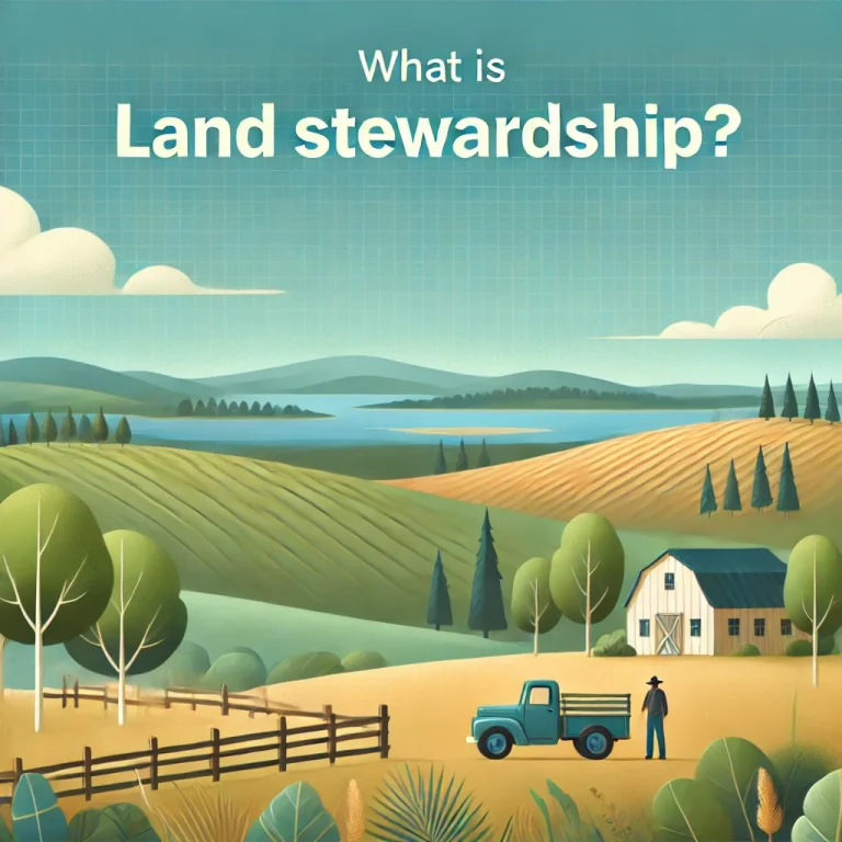 What is land stewardship?