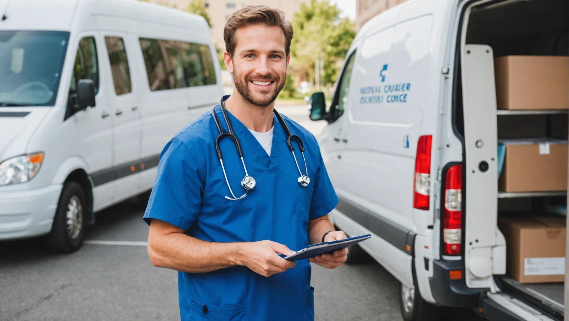 Medical courier service rates for 2025